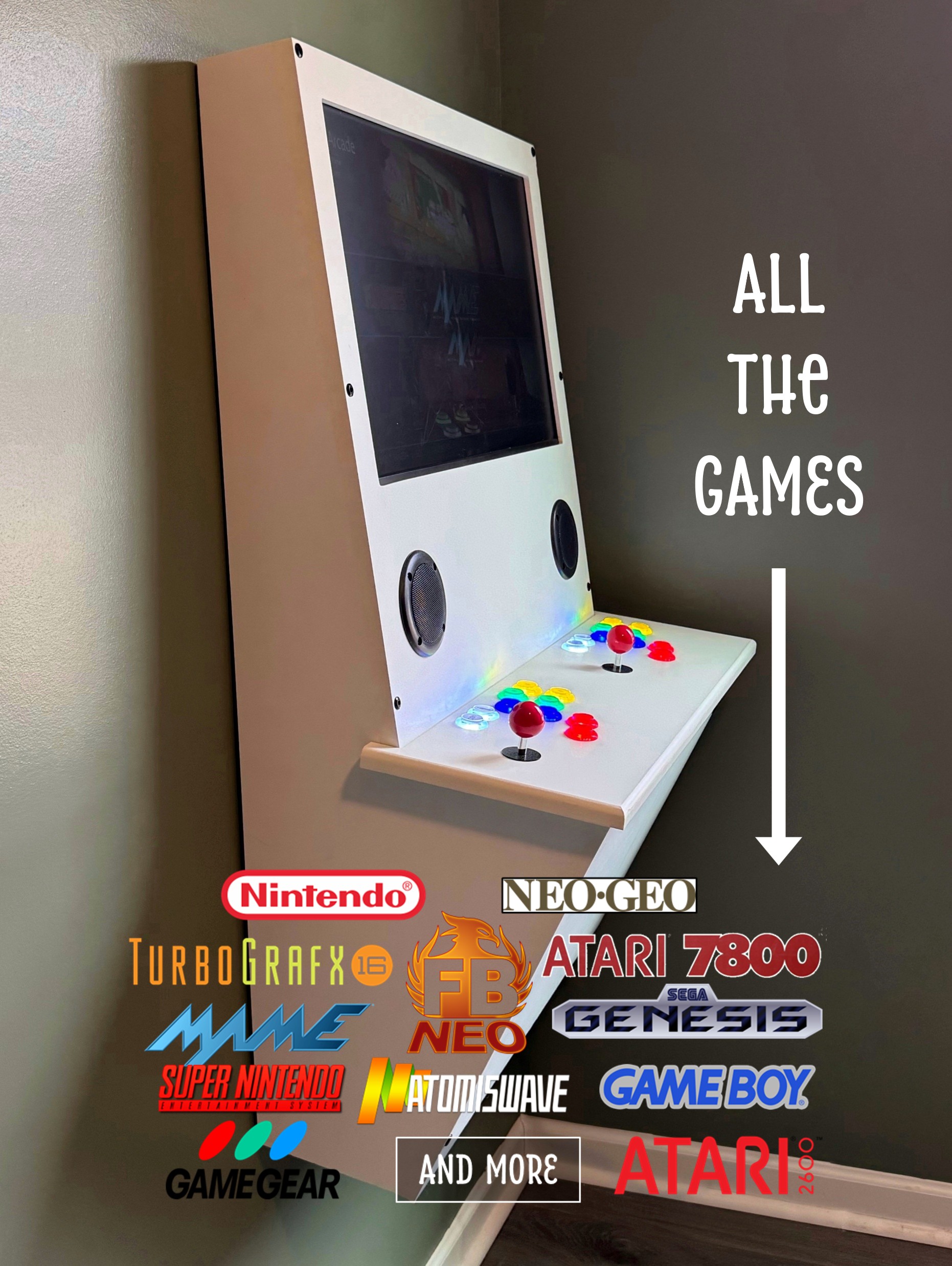 SCHMIDTY ARCADES – Selling high-quality, wall-hung multicade arcade ...